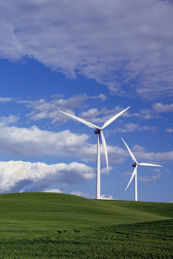 Power Generating Windmills stock photo. Image of friendly - 2362018