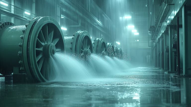 The Power Generation Process that Occurs Inside a Hydroelectric Dam ...