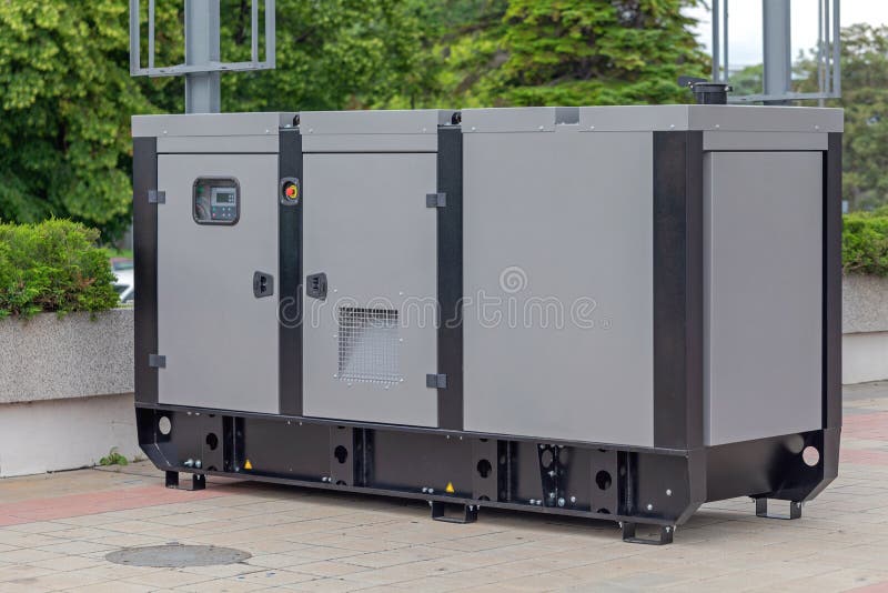 Power Generator stock photo. Image of auxiliary, equipment - 221210656