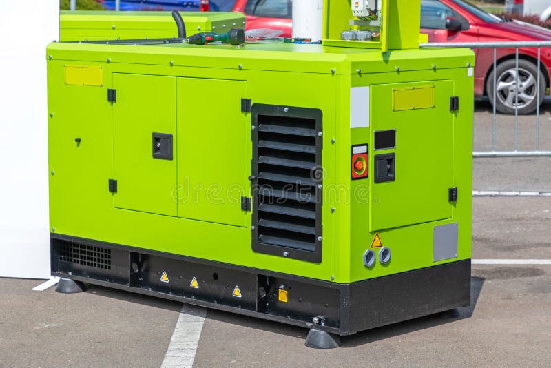 Power Generator Box stock image. Image of europe, generator - 194437277