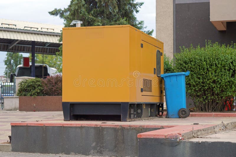 Power generator box stock photo. Image of power, garbage - 229624970