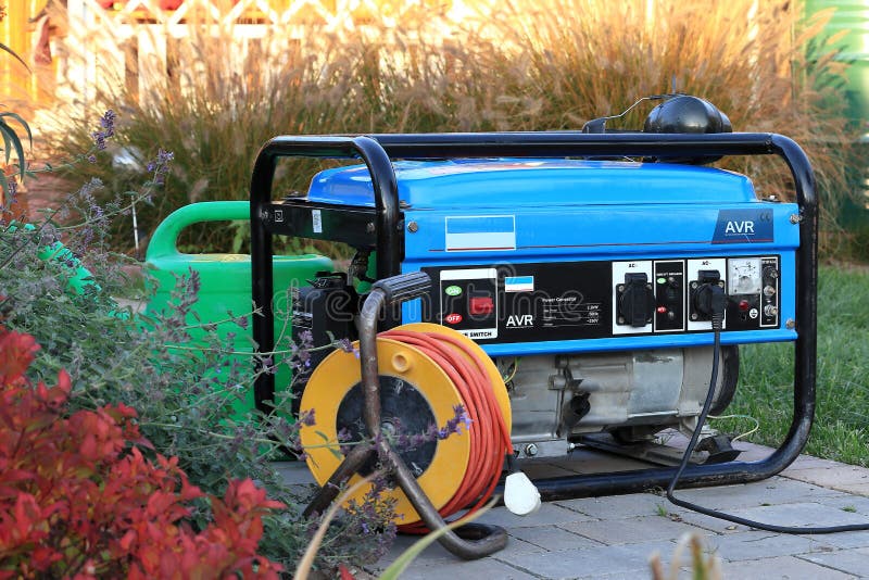 Power generator stock photo. Image of campsite, electrical - 260213164