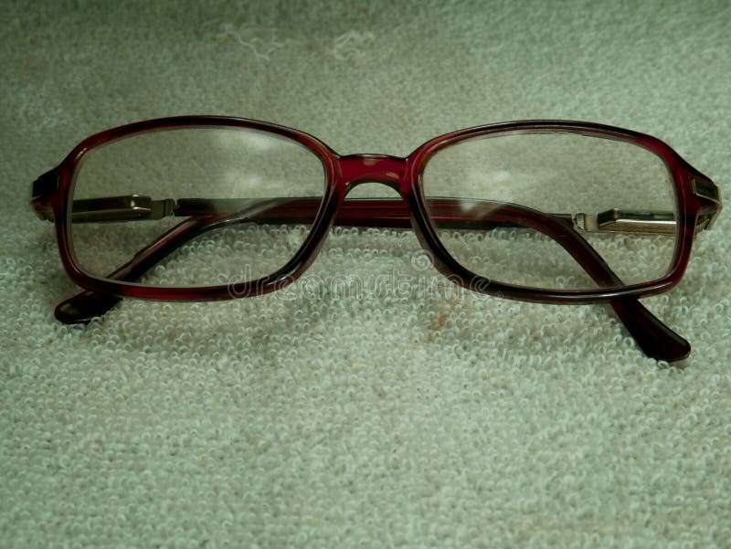 Power Glass Specs Displayed Isolated at White Backdrop Stock Image ...