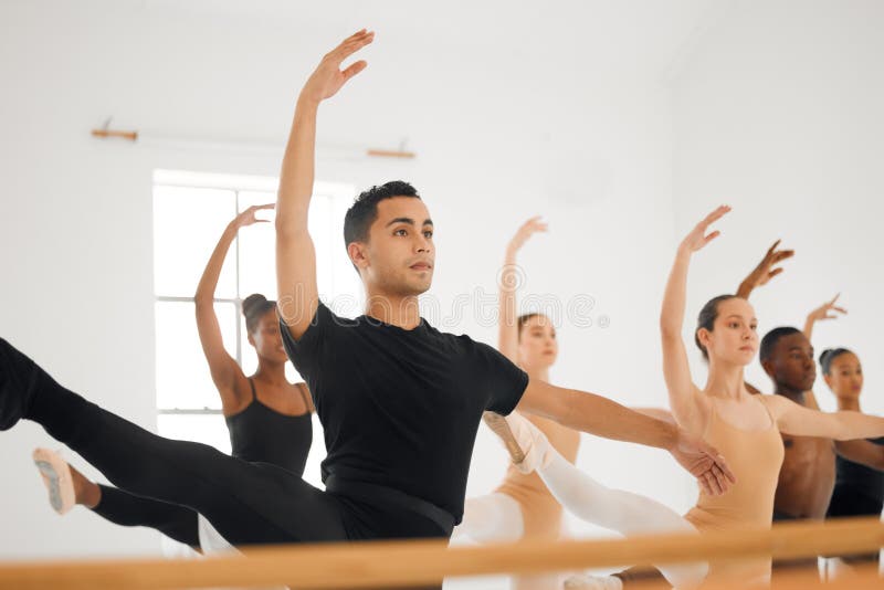 This is Power, it is Glory on Earth. a Group of Ballet Dancers ...