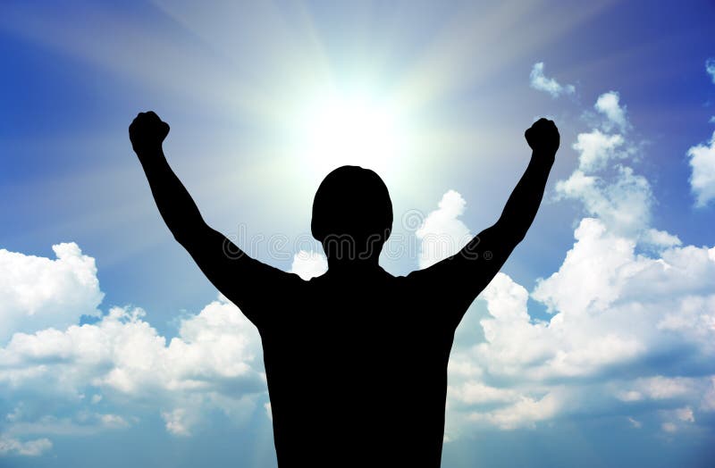 Power of God stock photo. Image of prayer, abstract, icon - 13024550