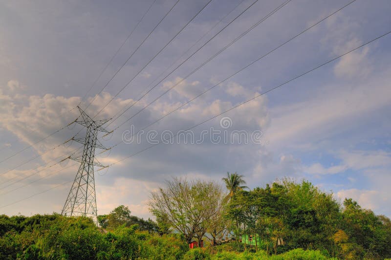 Power Grid stock photo. Image of electrical, countryside - 4294872