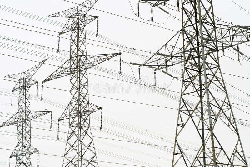 Power grid stock image. Image of cords, pillars, posts - 5137337