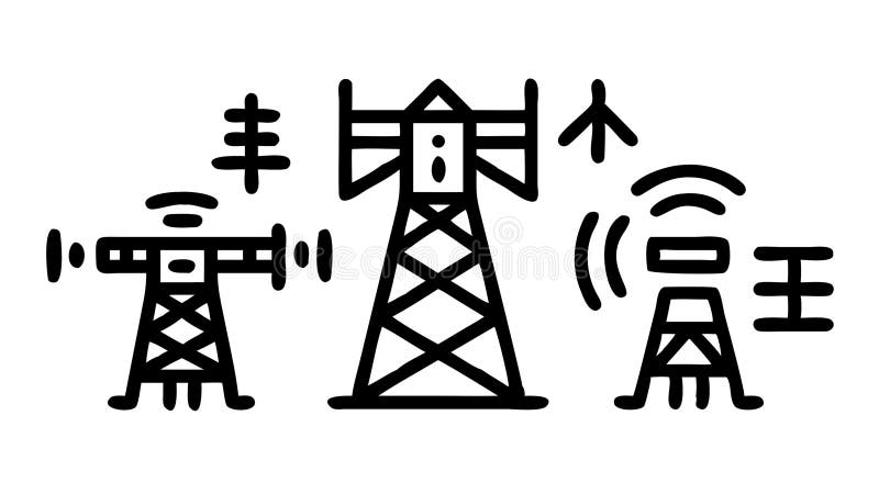 Electrical Symbols Stock Illustrations – 10,223 Electrical Symbols ...