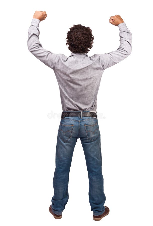 Power stock image. Image of happy, rear, standing, back - 42846755