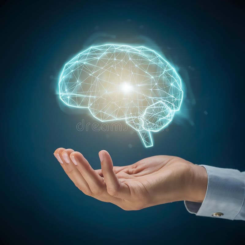 POWER of HUMAN BRAIN and it is STRUCTURE Stock Illustration ...