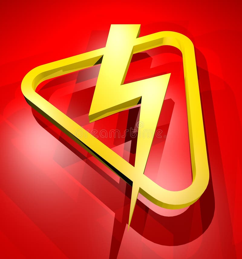 Power icon stock illustration. Illustration of electricity - 63367016