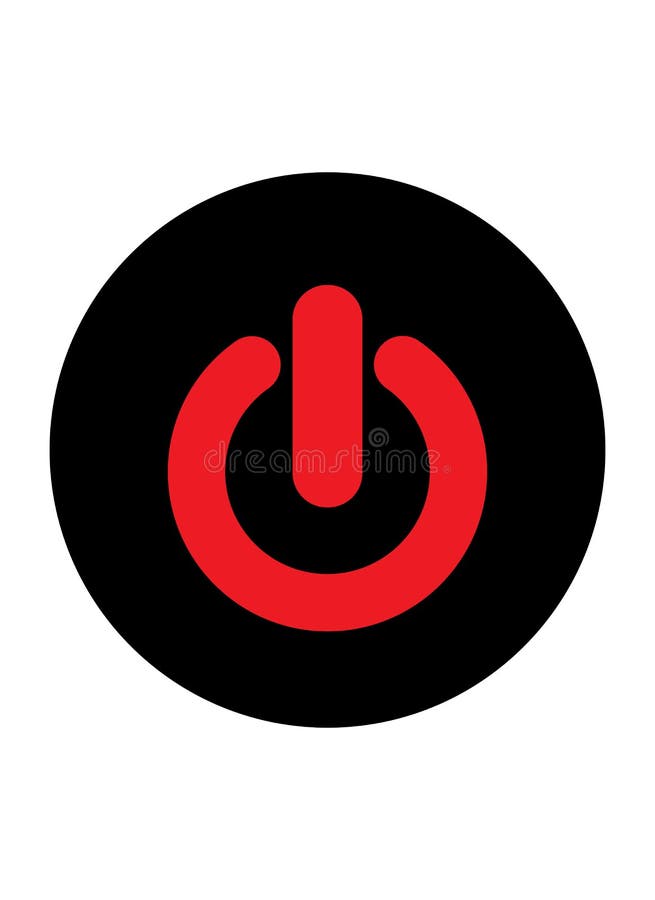 Power Icon Logo Vector Design Stock Vector - Illustration of tool ...