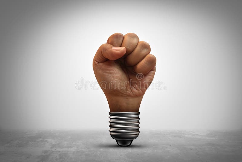 Powerful Idea stock illustration. Illustration of intelectual - 164971886