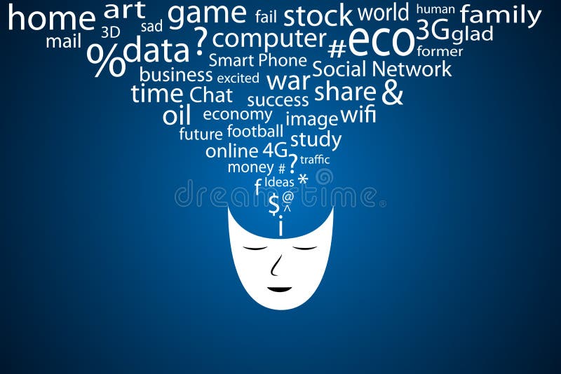 The Power of Ideas. Ideal for Everyday Stock Vector - Illustration of ...