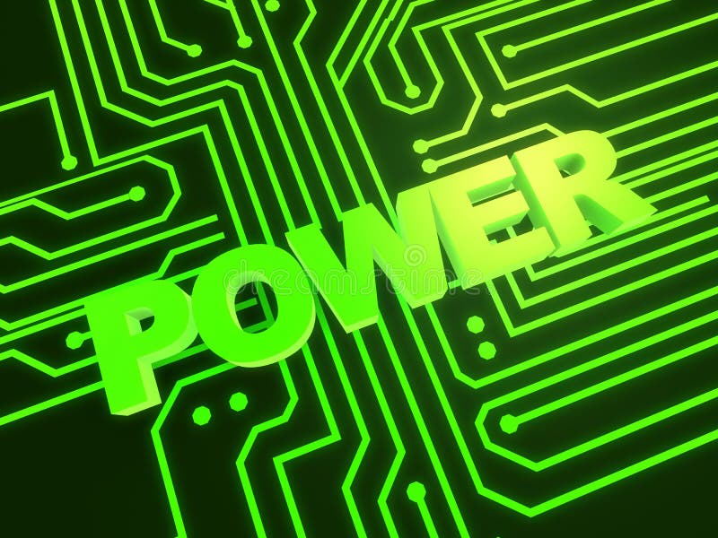 Power illustration stock illustration. Illustration of communication ...