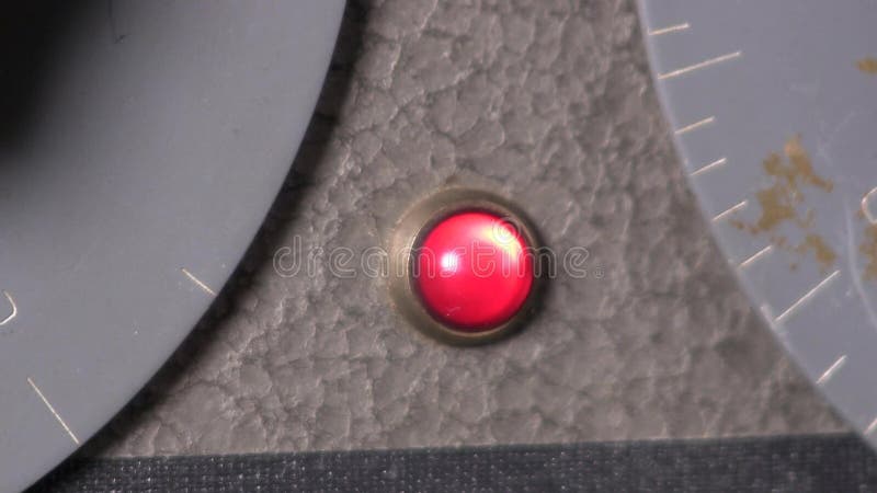 Power Indicator Light on Off Stock Video - Video of antique, analog ...