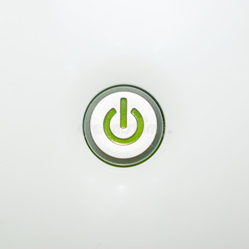 Power key stock photo. Image of electronics, round, pressbutton - 52396144