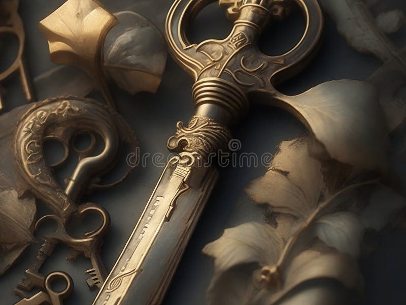 The Power of Keys: Mesmerizing Key Paintings Available Now Stock ...