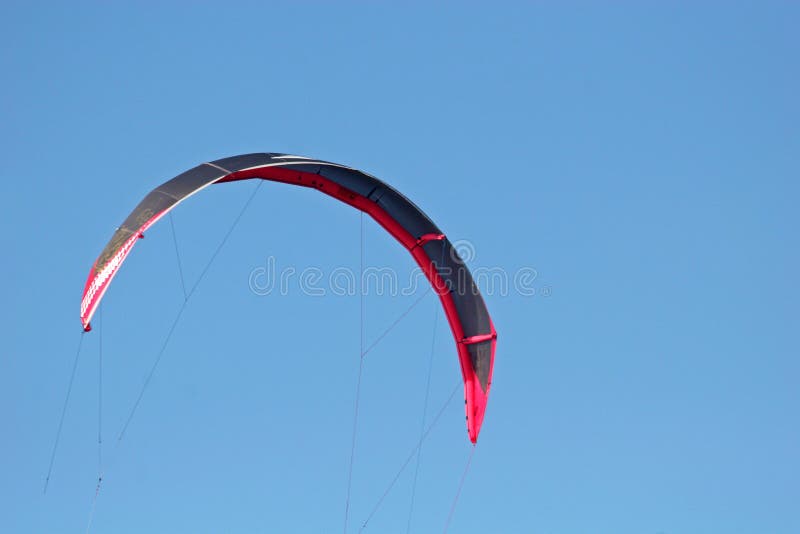 Power kite stock image. Image of spray, kitesurfing, water - 12322117
