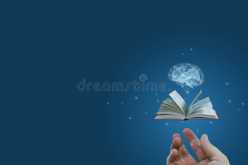 The Power of Knowledge and Reason Stock Illustration - Illustration of ...