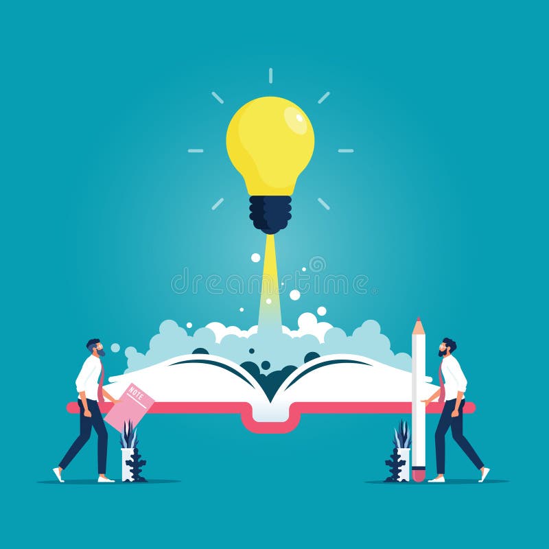 Power of Knowledge Sign-Education and Learning Concept Stock Vector ...