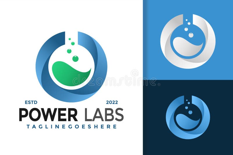 Power Labs Logo Design, Brand Identity Logos Vector, Modern Logo, Logo ...