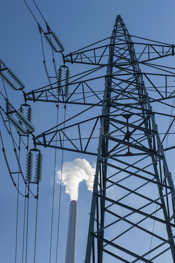 Power landline stock photo. Image of power, insulation - 50451680