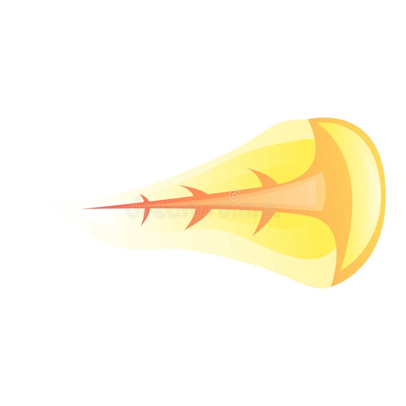 Power Laser Beam Icon Cartoon Vector. Light Gaming Stock Vector ...
