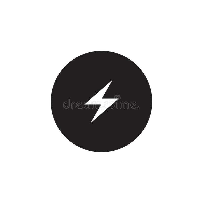 Power Lighting Electric Icon Logo Stock Vector - Illustration of ...