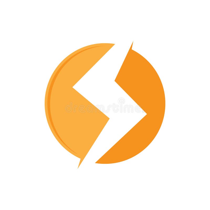 Power Lightning Logo Vector Illustration Business Element and Symbol ...