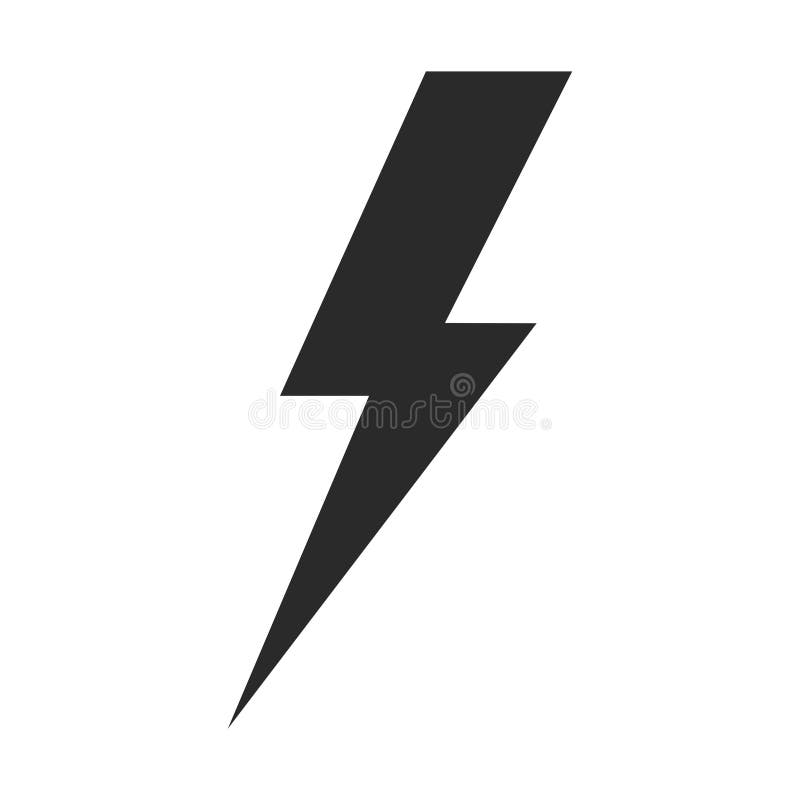 Power lightning logo stock vector. Illustration of vector - 282102875