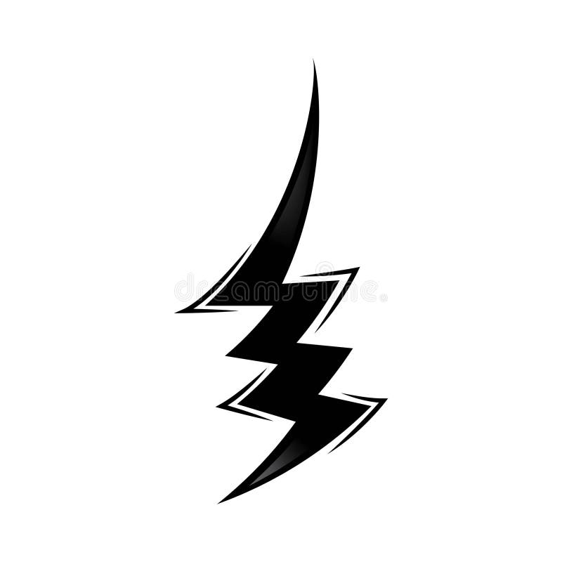 Power Lightning Logo Vector Stock Illustration - Illustration of bolt ...