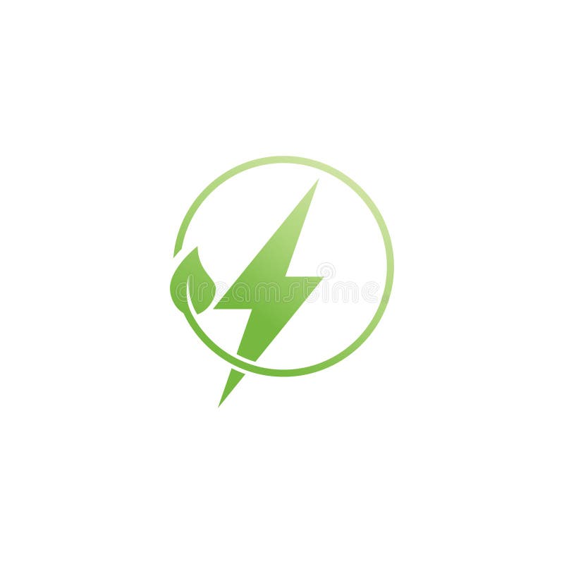 Power Lightning Logo Vector Illustration Business Element and Symbol ...