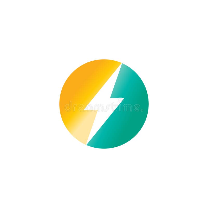 Power Lightning Logo Vector Illustration Business Element and Symbol ...