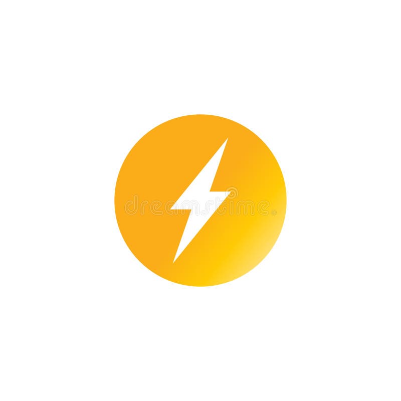 Power Lightning Logo Vector Illustration Business Element and Symbol ...