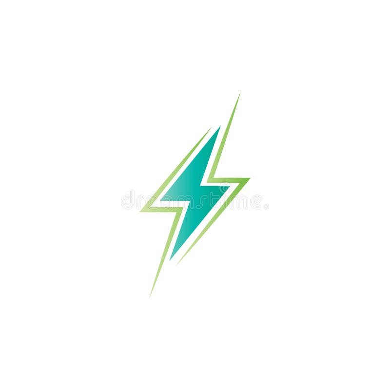 Power Lightning Logo Vector Illustration Business Element and Symbol ...