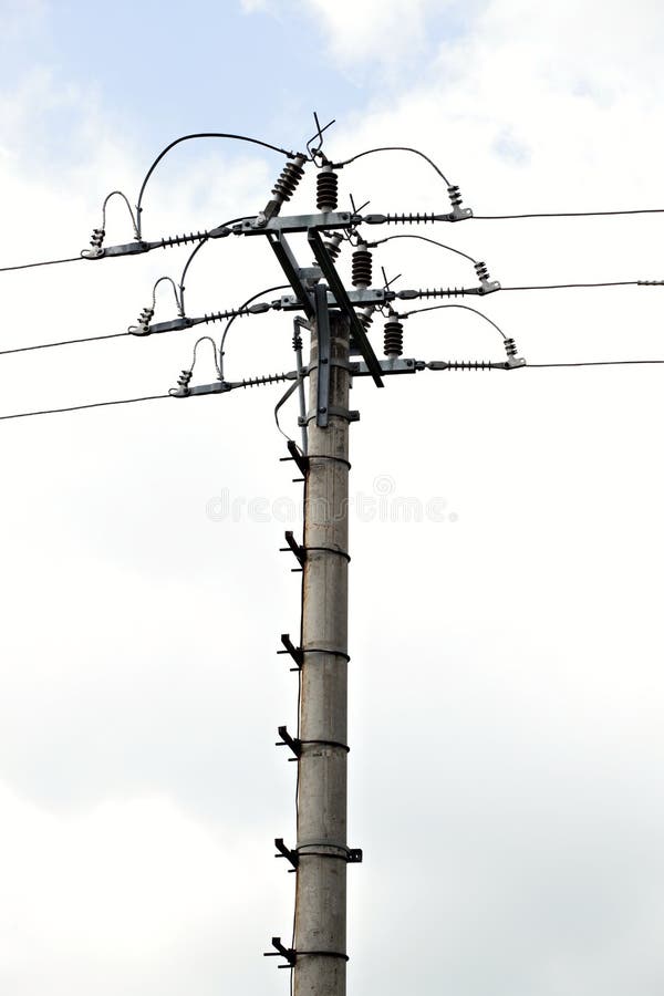 Power Line stock photo. Image of infrastructure, shape - 14910260