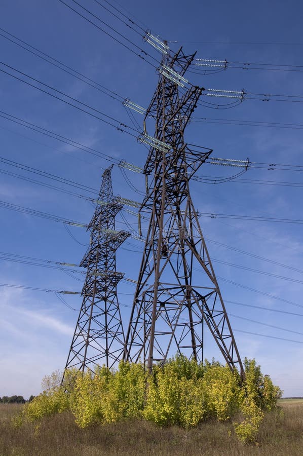 Power line stock image. Image of resistance, industry - 16589097