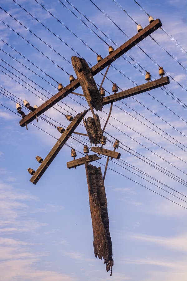 Old Destroyed Power Plant for Generating Electricity and Energy in Poor ...