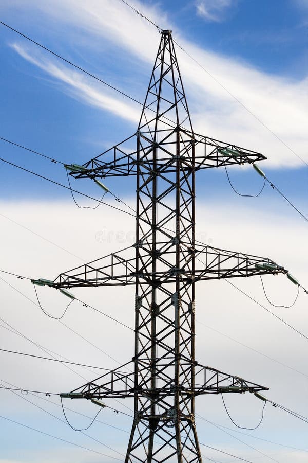 Power Line stock photo. Image of infrastructure, architecture - 78169528