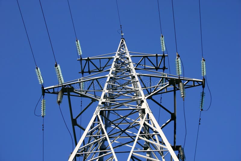 Power line II stock image. Image of energy, electricity - 16899