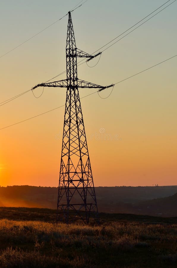 Power line tower #4 stock image. Image of risk, power - 33618741