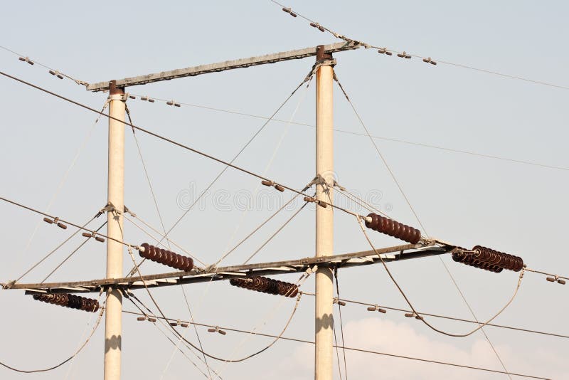 Power lines stock photo. Image of line, infrastructure - 12532596