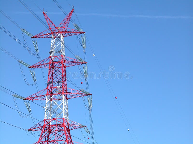 Power lines stock photo. Image of power, electric, wire - 128058