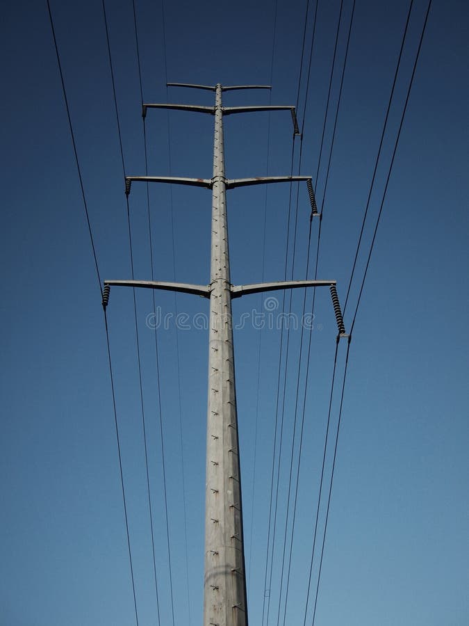 Power Lines stock image. Image of electricity, colorful - 15791085