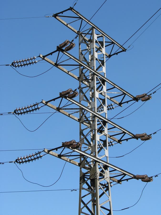 Power lines stock photo. Image of high, industry, steel - 17529012