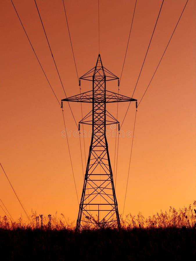 Power Lines stock image. Image of distribution, energy - 1803517