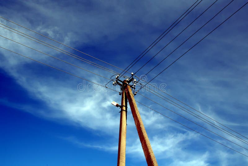Power lines 2 stock photo. Image of wires, high, wiring - 616768