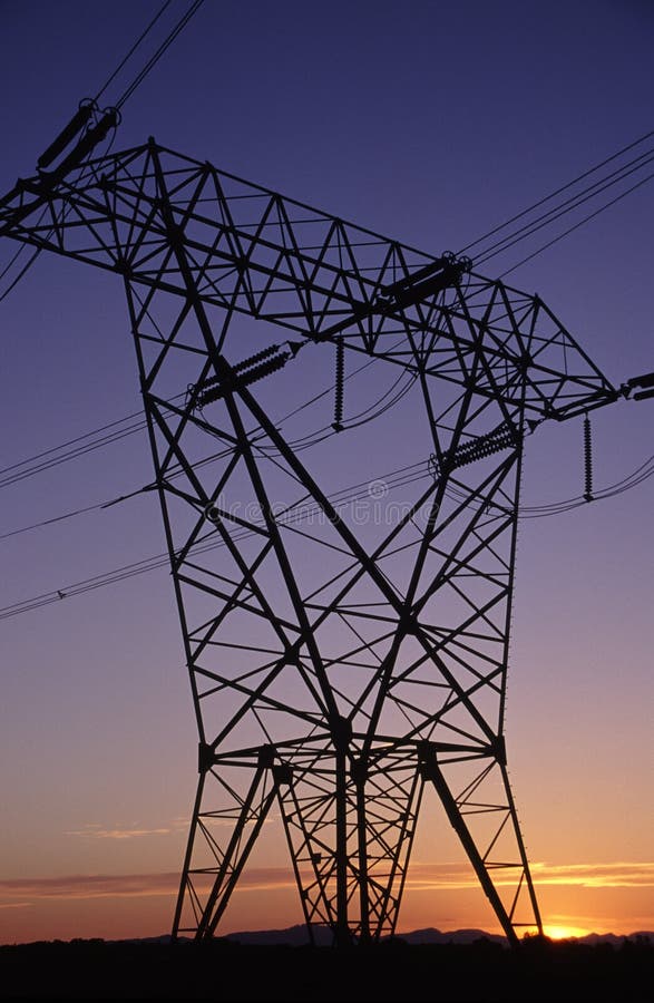 Power lines stock photo. Image of column, cables, line - 2100764