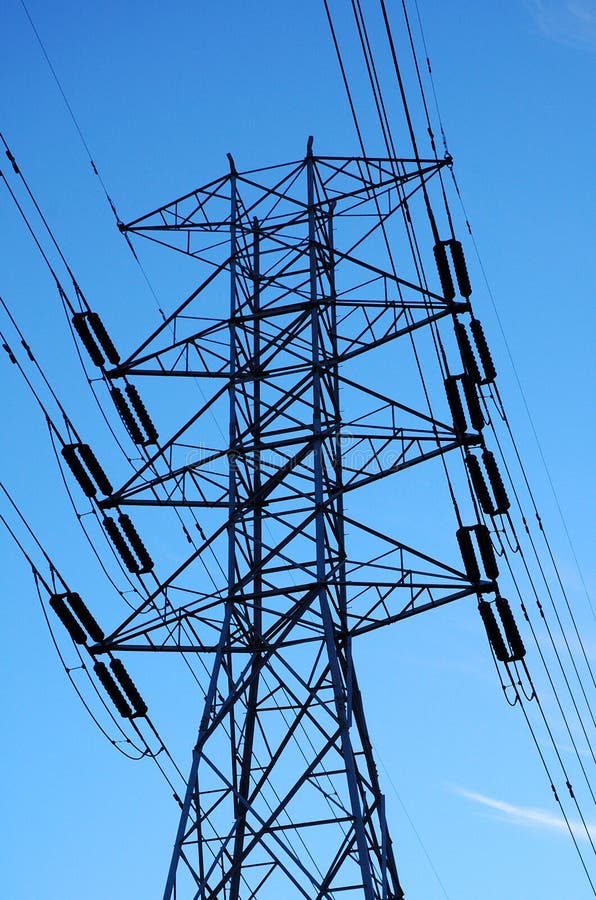 Power lines stock photo. Image of electricity, electric - 45184